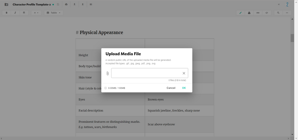 How to Create a Character Profile: Guide and Template