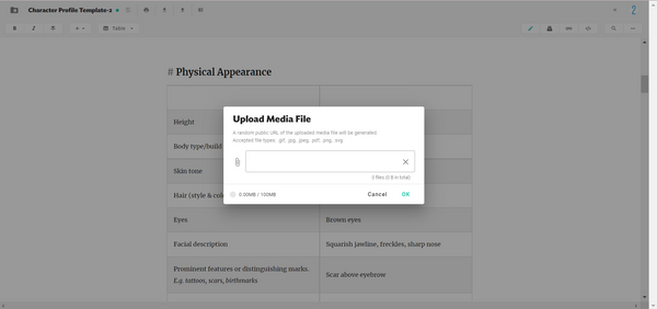 How to Create a Character Profile: Guide and Template
